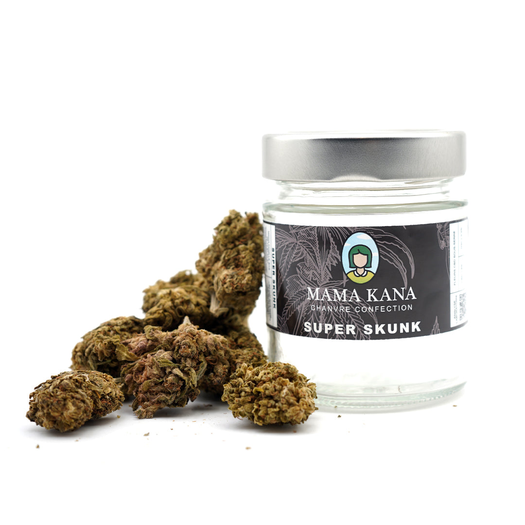 Super Skunk CBD 🦨 [Greenhouse] - Natürliche Qualitätsblumen - Mama Kana